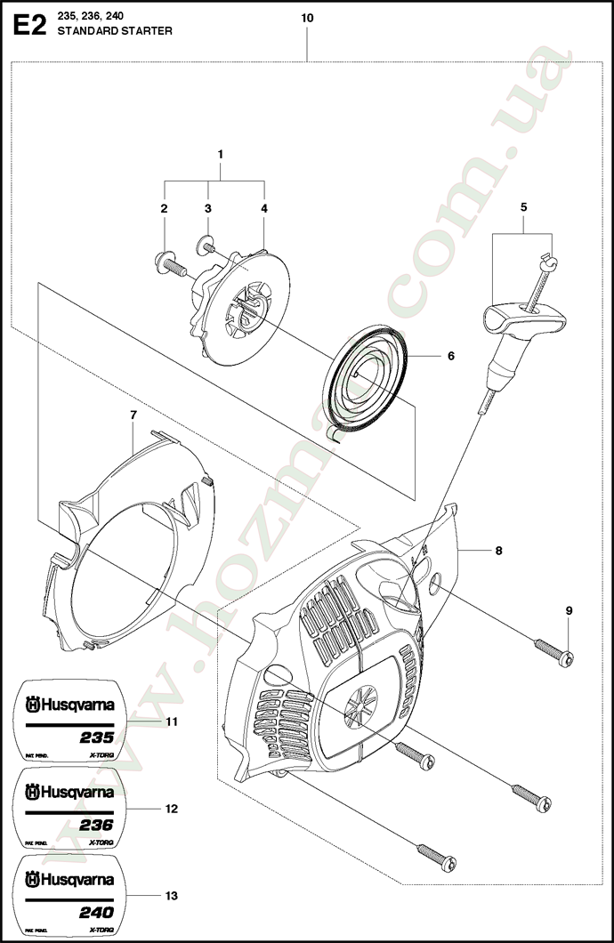 Husqvarna 236 14 Инструкция - lendingdirection